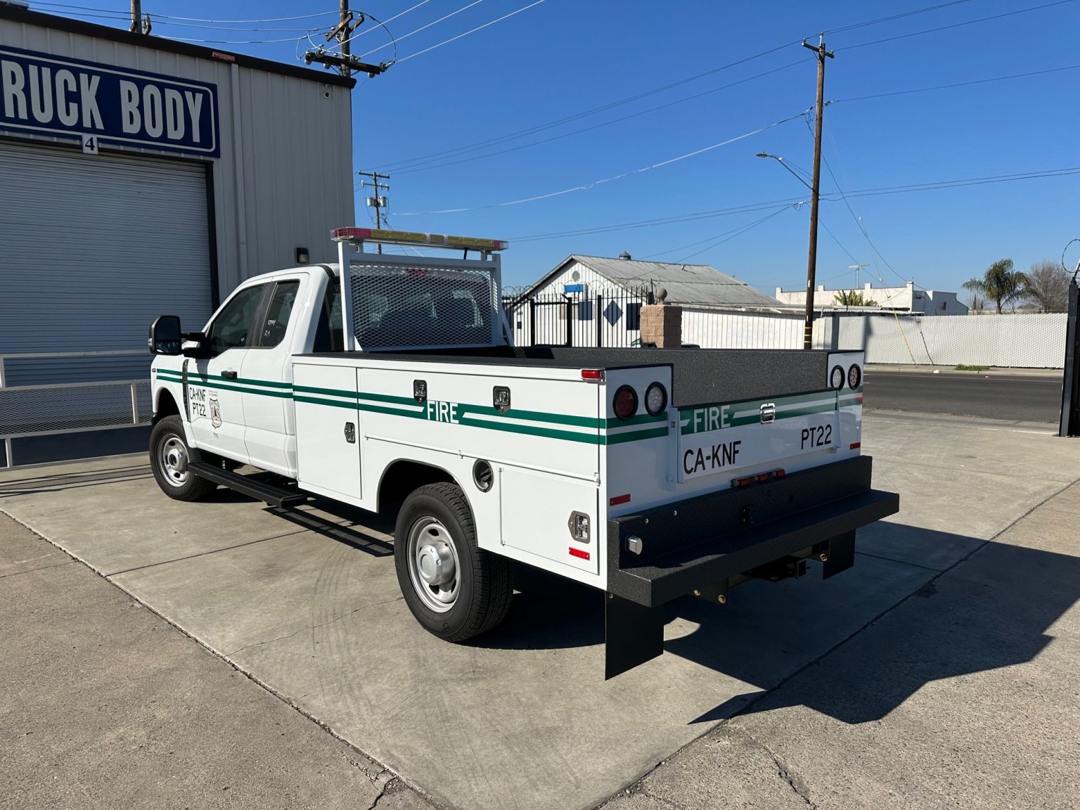 Custom Service Truck Bodies